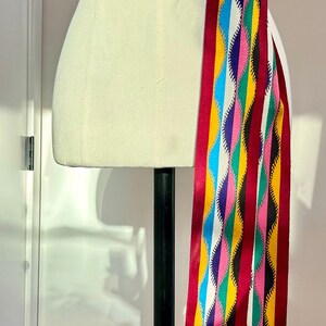 Vintage Kenzo Batik Woven Sash - Etsy