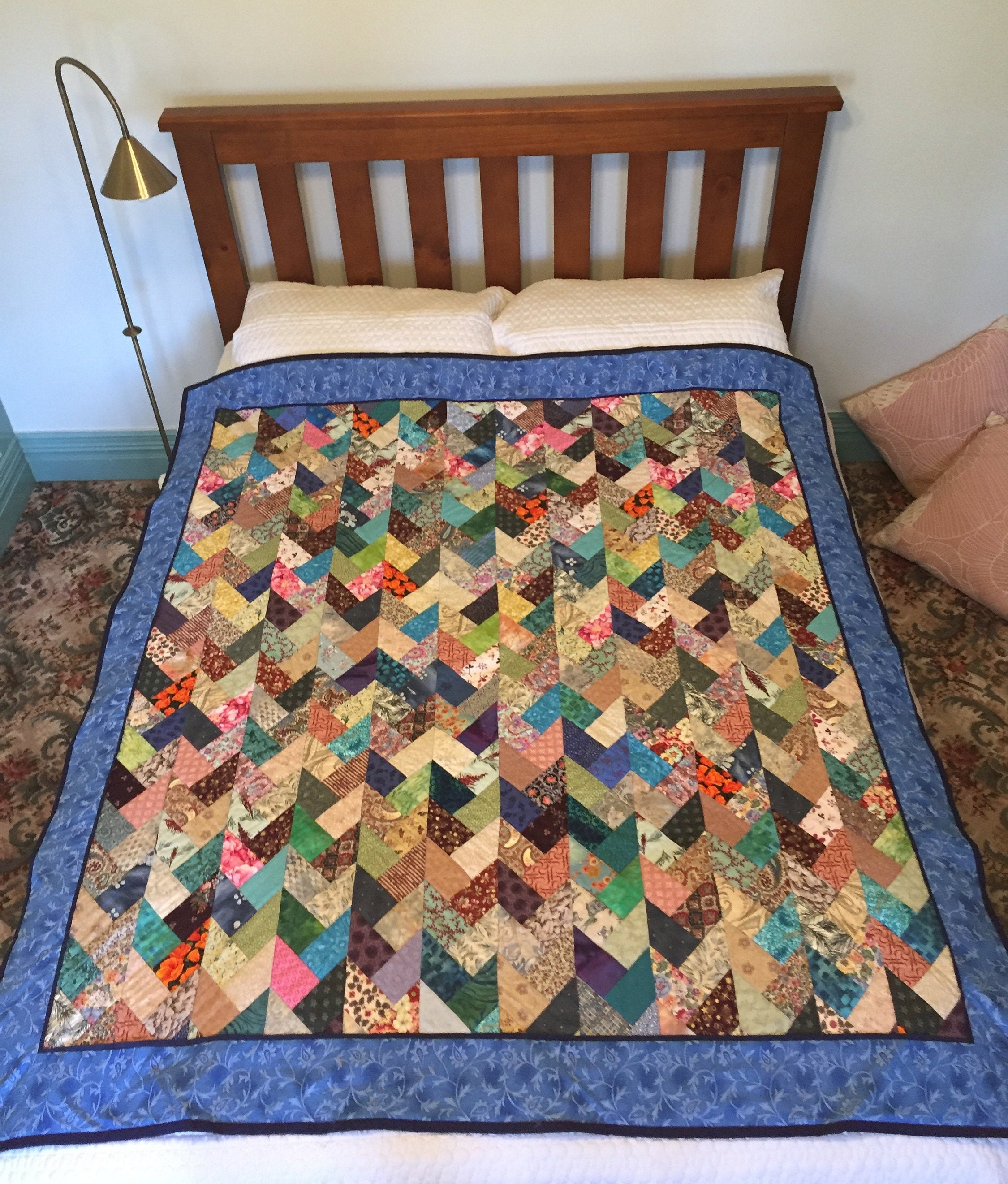 Friendship Braid Quilt Patchwork Quilt Handmade Quilt - Etsy