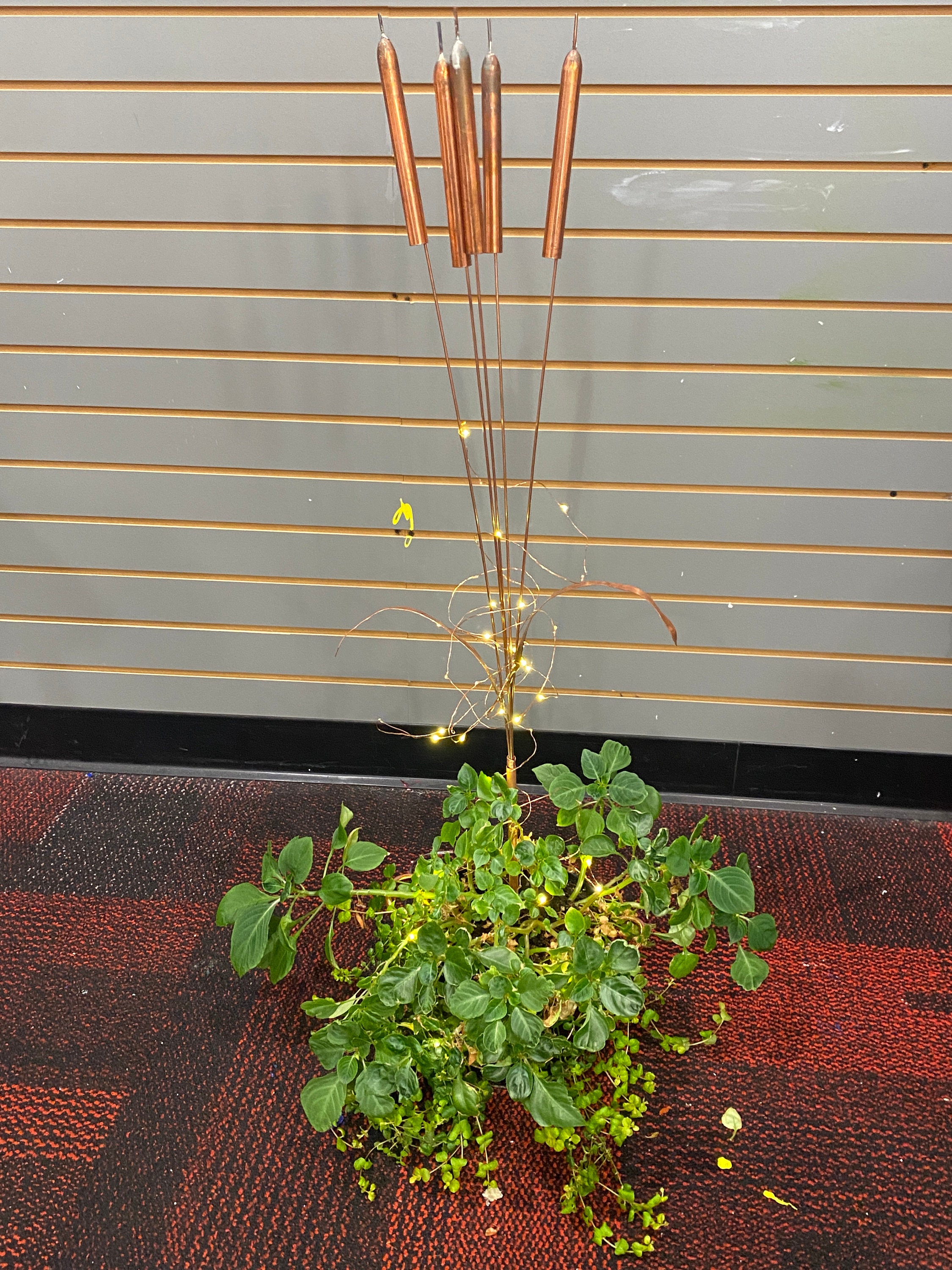 Copper Cattail Windchimes - Etsy