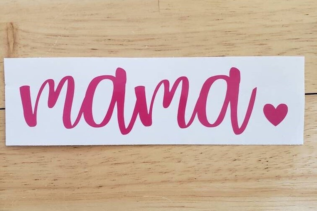 Mama Decal, Mama Sticker, Mom Decal, Mom Sticker, Mama Decal Cup, Mama ...