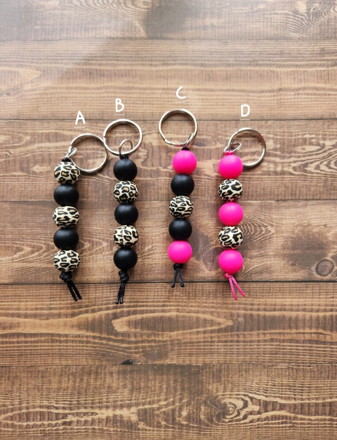 Silicone Bead Keychain, Silicone Beads, Silicone Keychain, Silicone Key ...