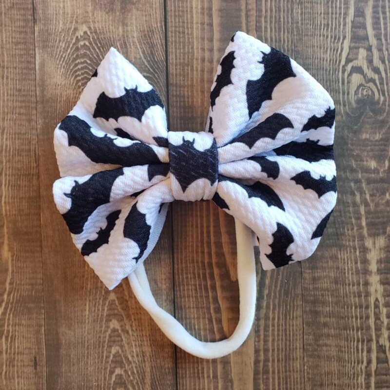 Bat Bow - Etsy