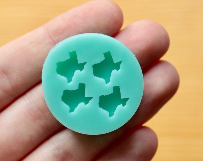 Tiny Texas State Silicone Mold - Etsy