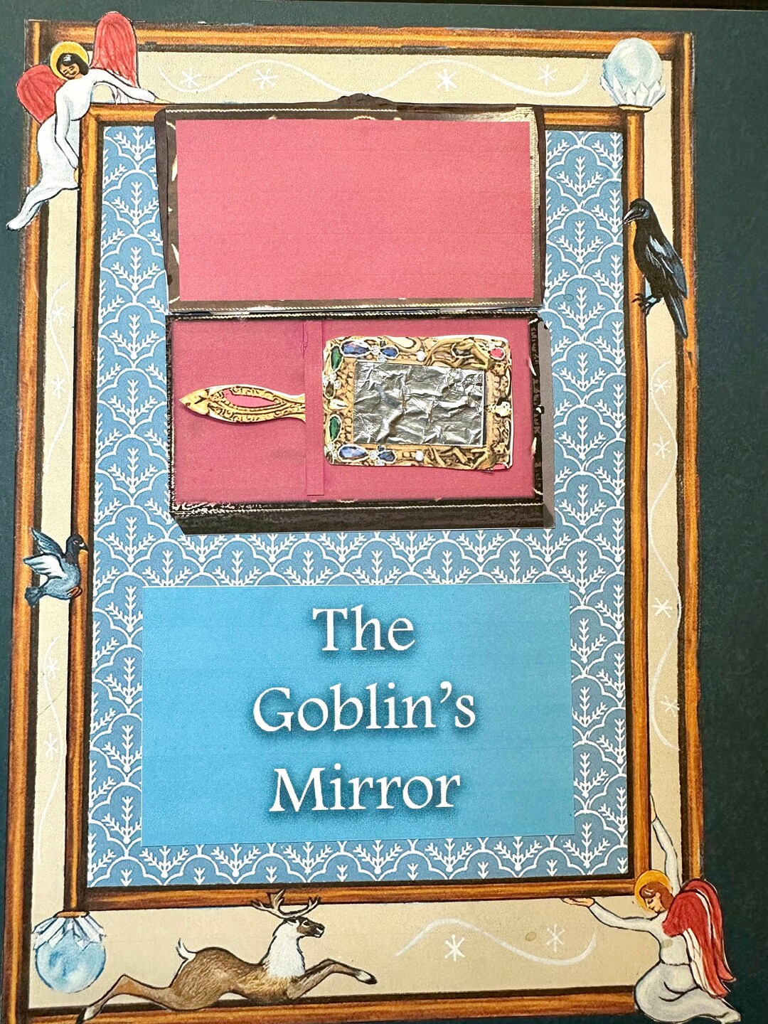 The Snow Queen: Goblin's Mirror Papercraft Digital Download - Etsy