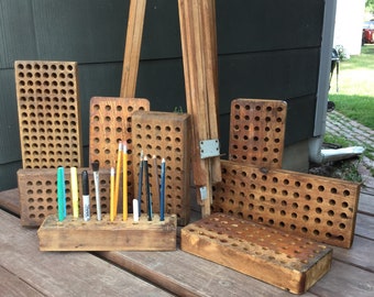 Drill bit holder | Etsy