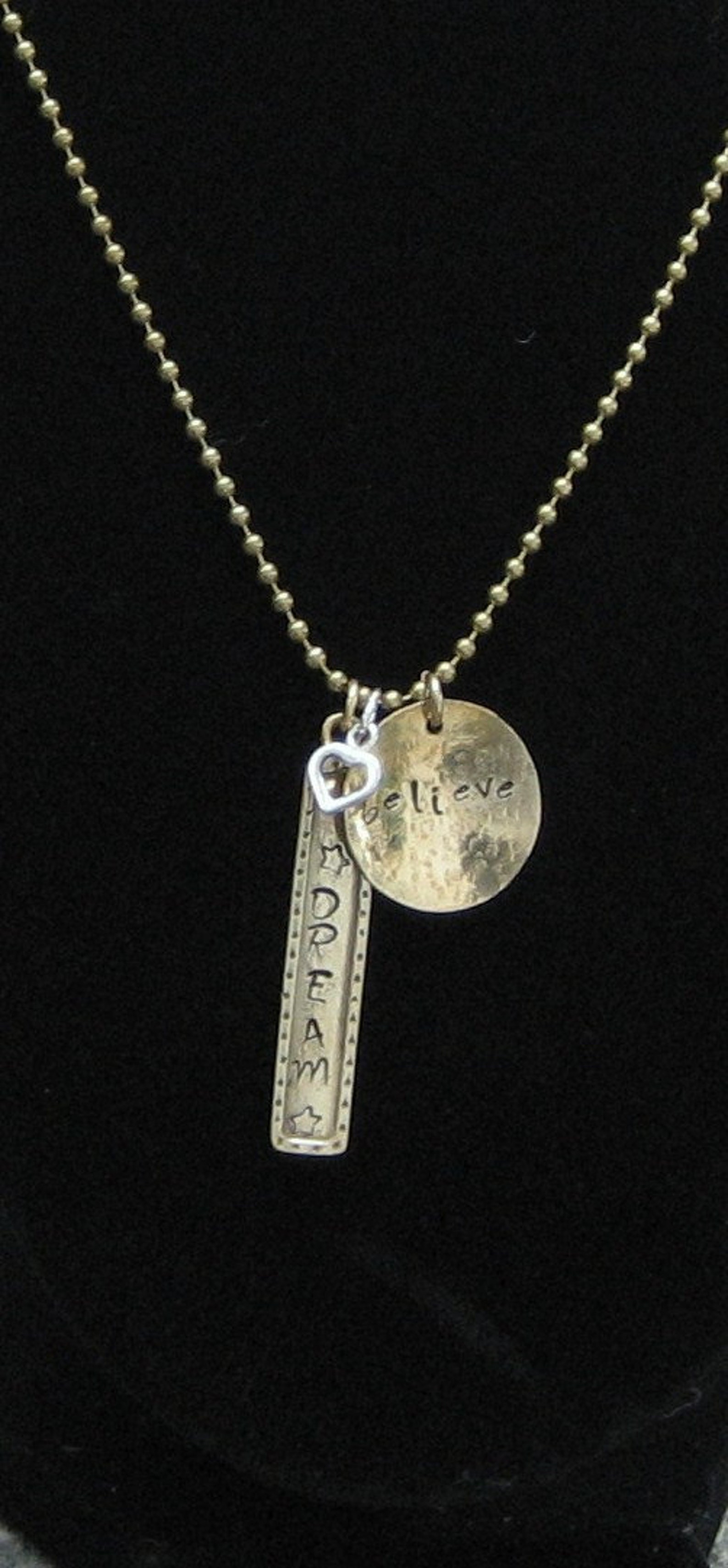 Inspirational Necklace, Motivational Necklace, Graduate Gift ...