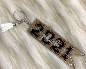 Personalized Graduation Keychain - Etsy