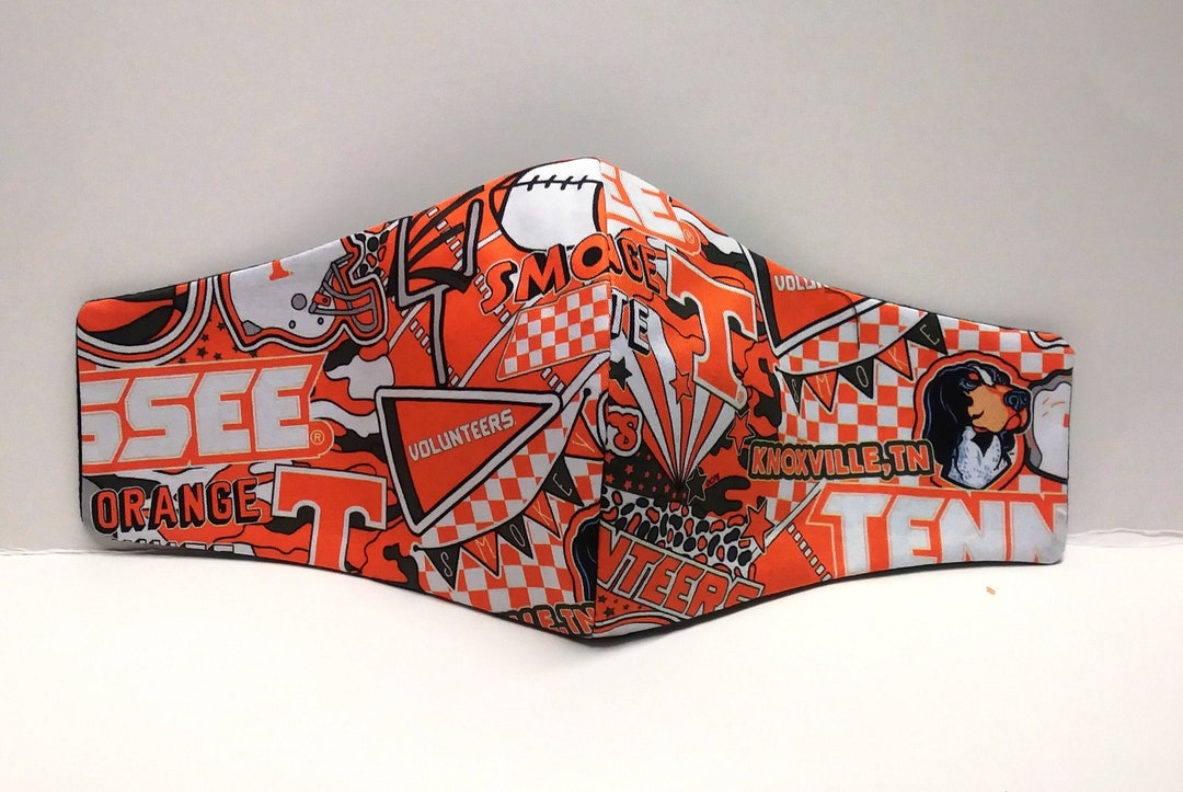 Face Mask, TN VOLS Mask, TN Collage Mask, Filter Pocket Mask, Reusable ...