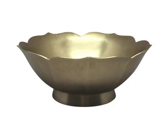 Brass lotus bowl | Etsy