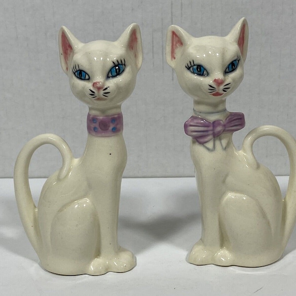 Tall Cat Figurines Vintage - Etsy