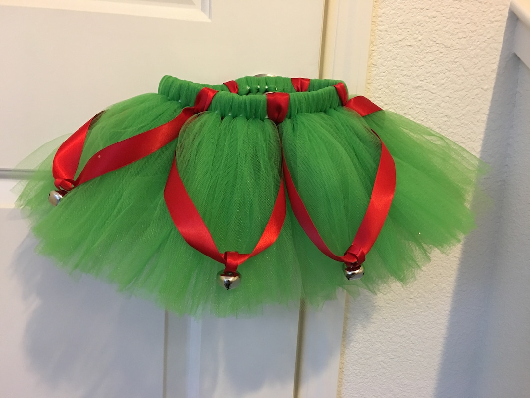 Elf Tutu, Christmas Tutu, Green Tutu, Kids Tutu, Baby Tutu, Holiday ...