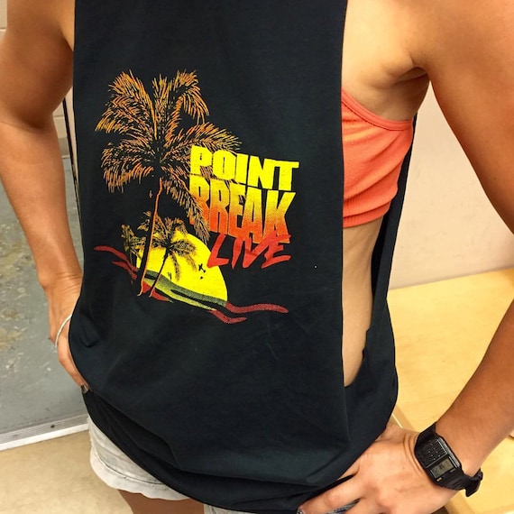 Point Break LIVE 90s RAD Distressed Half-tone Screen Printed | Etsy