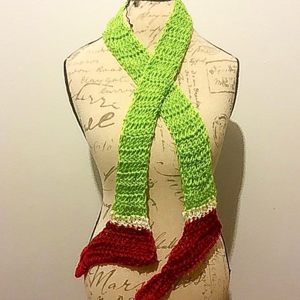 Grinch Scarf Pattern - Etsy