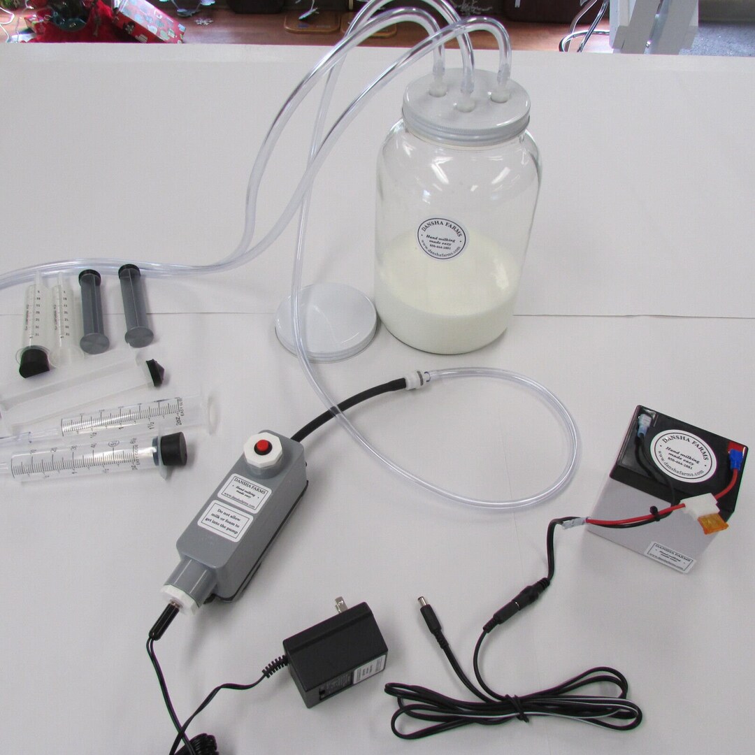 Off Grid Pro Goat Sheep Cow Vacuum Manual Pulse Milk Machine ...