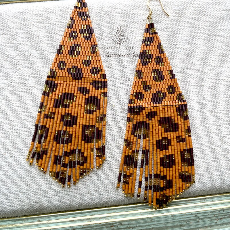 Leopard Print Beads - Etsy