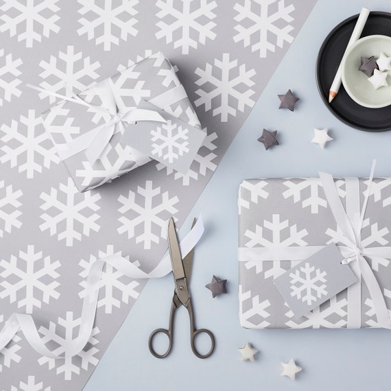Snowflake Wrapping Paper
