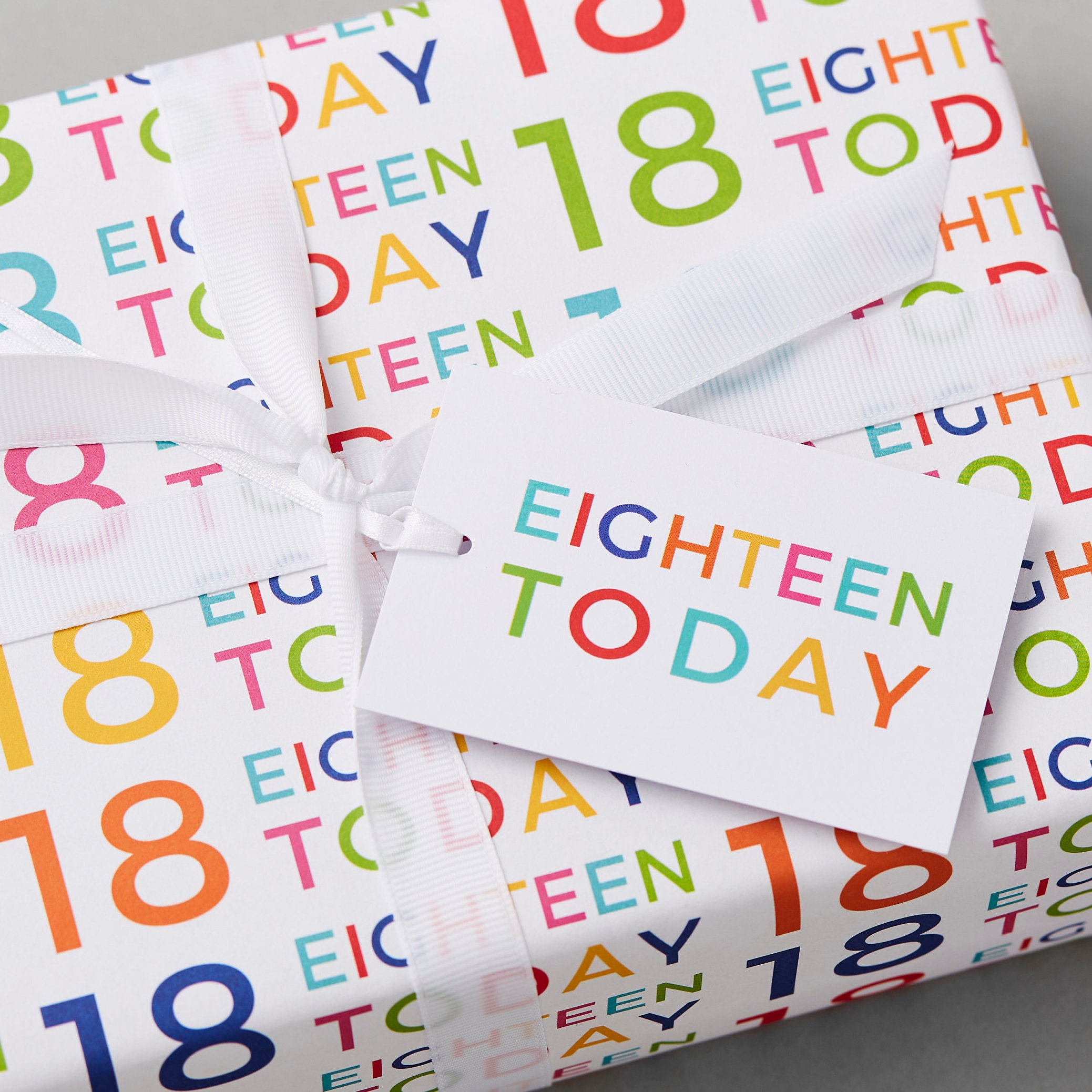 18th Birthday Wrapping Paper 18 Wrapping Paper Birthday | Etsy UK