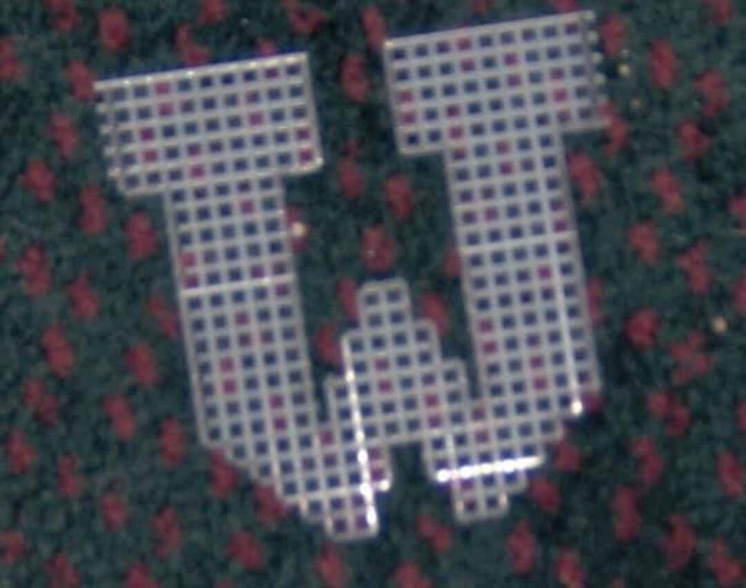 4 Inch Pre Cut Plastic Canvas Letters W - Etsy