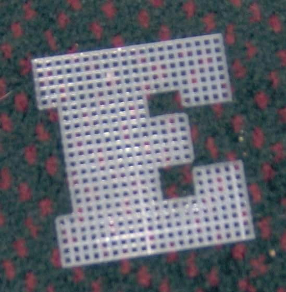 4 Inch Pre Cut Plastic Canvas Letters E - Etsy