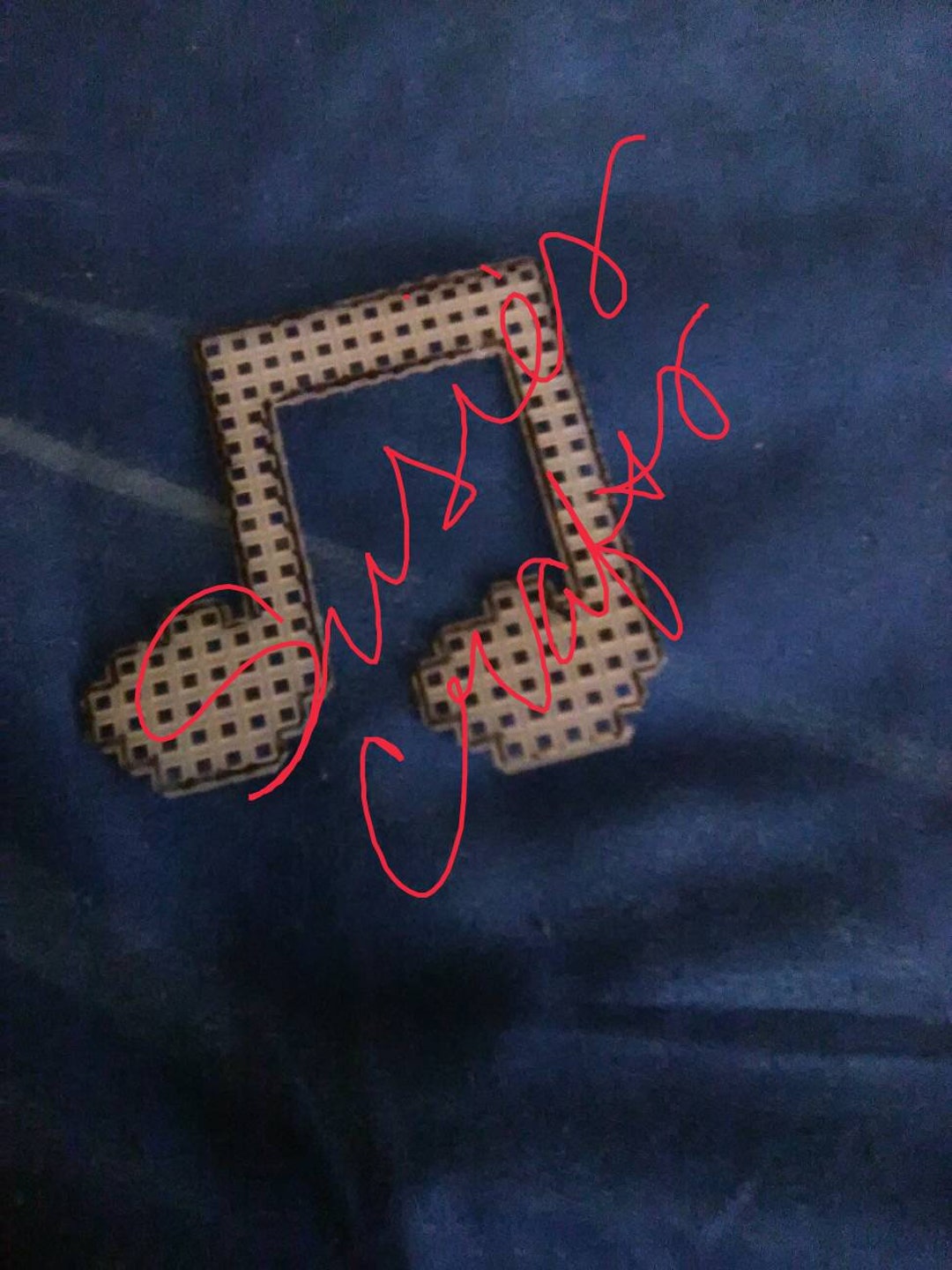 Pre Cut Plastic Canvas Music Notes - Etsy