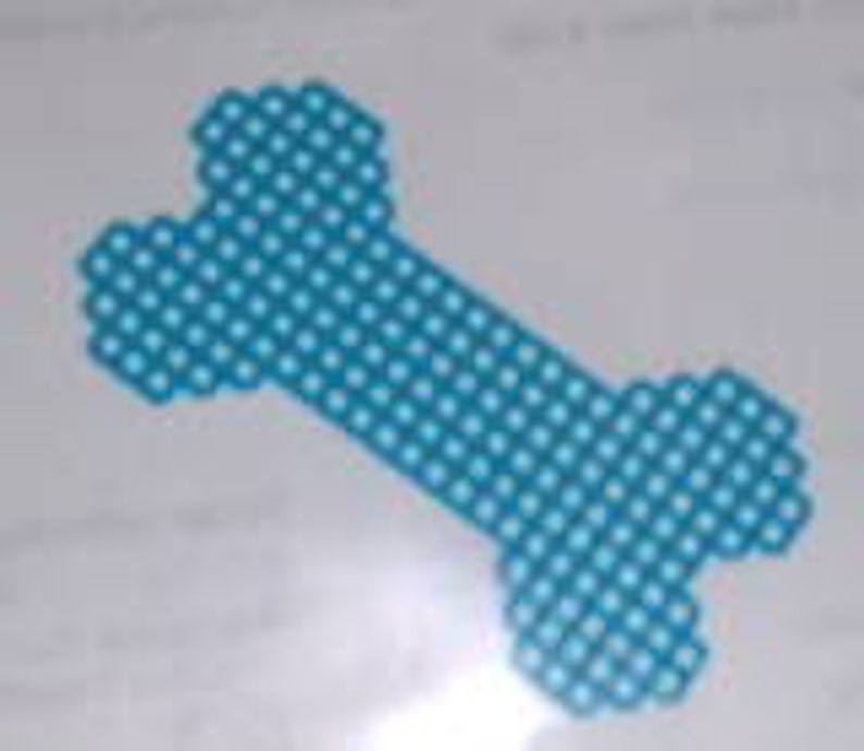 5 Precut Plastic Canvas Bone - Etsy