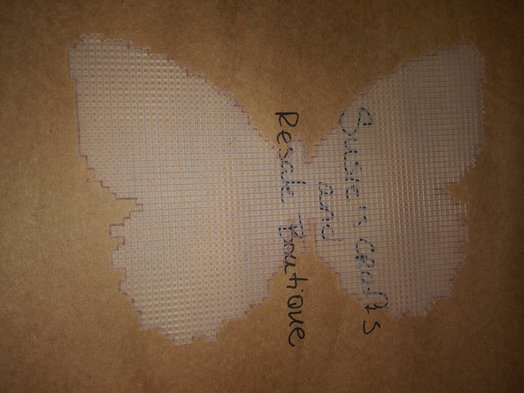 5 Precut Plastic Canvas Butterfly - Etsy