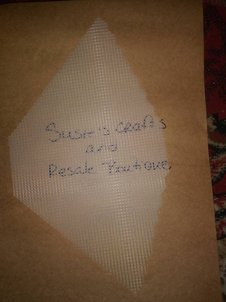 5 Precut Plastic Canvas Fan - Etsy