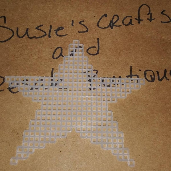 Plastic Canvas Star - Etsy