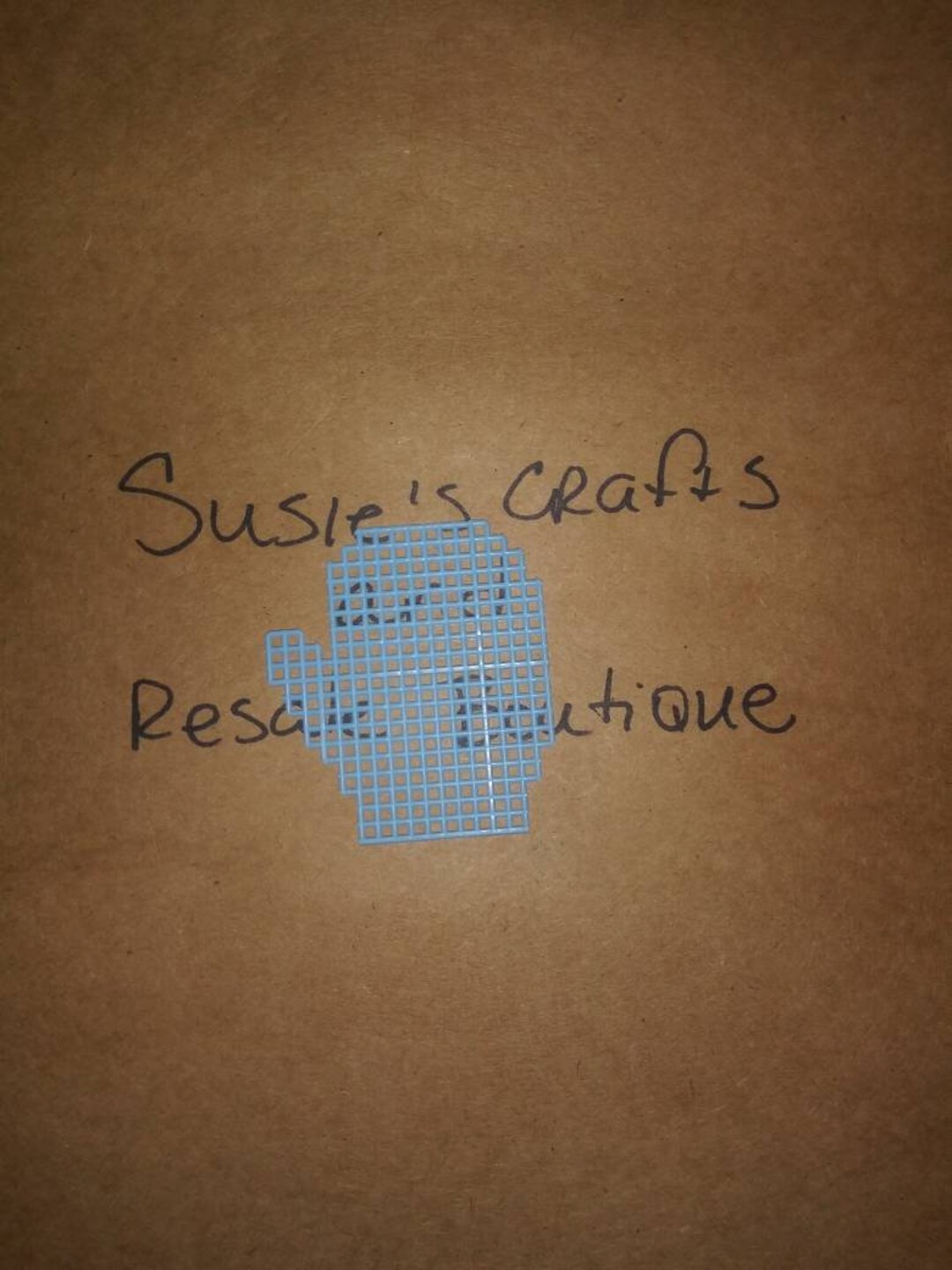 Precut Plastic Canvas Mitten - Etsy