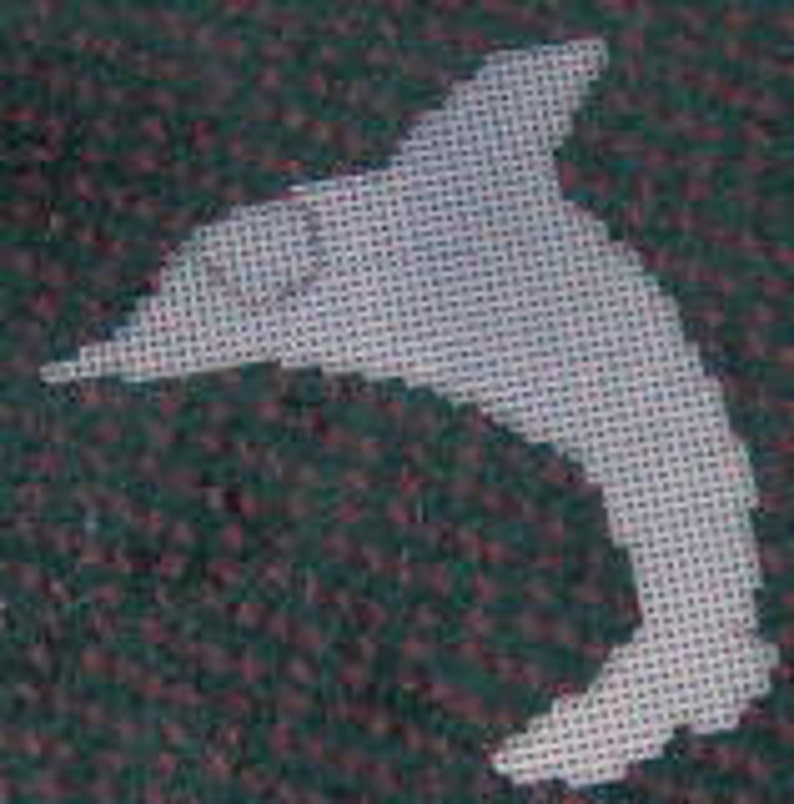 5 Precut Plastic Canvas Dolphin - Etsy