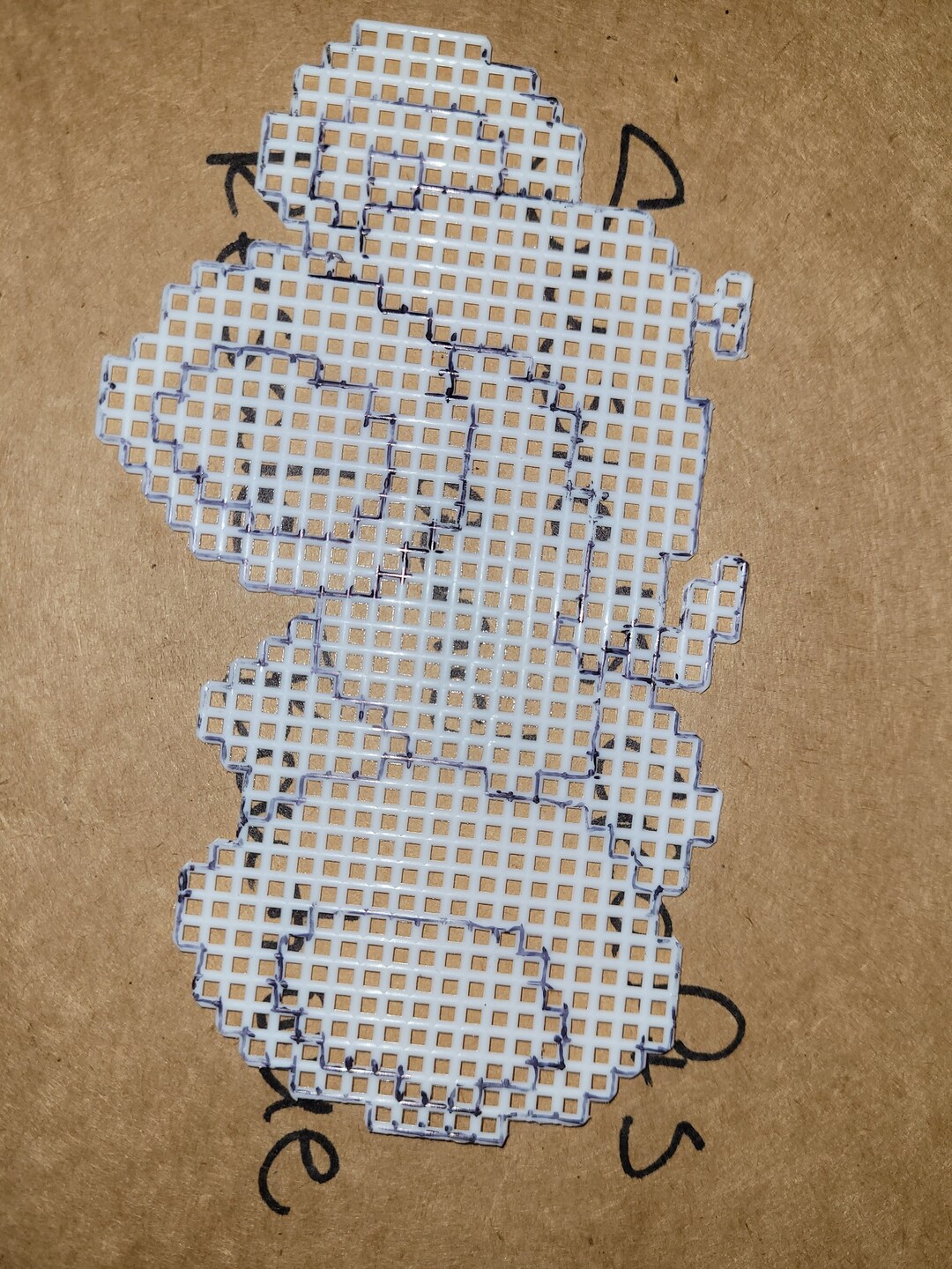 5 Precut Plastic Canvas Tractor With Pattern - Etsy