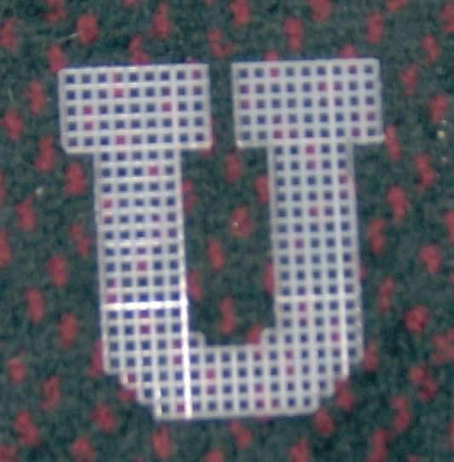 4 Inch Pre Cut Plastic Canvas Letters U - Etsy