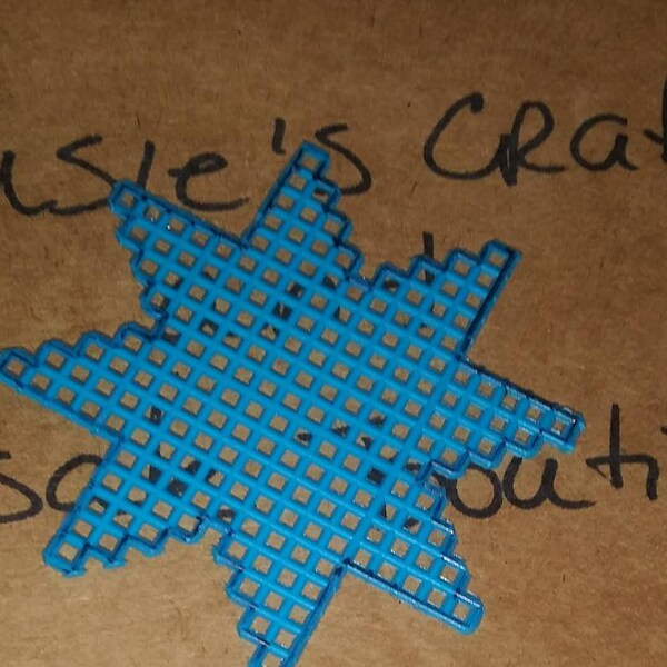 Plastic Canvas Star - Etsy