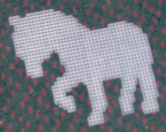 Horse Plastic Canvas Pattern - Etsy