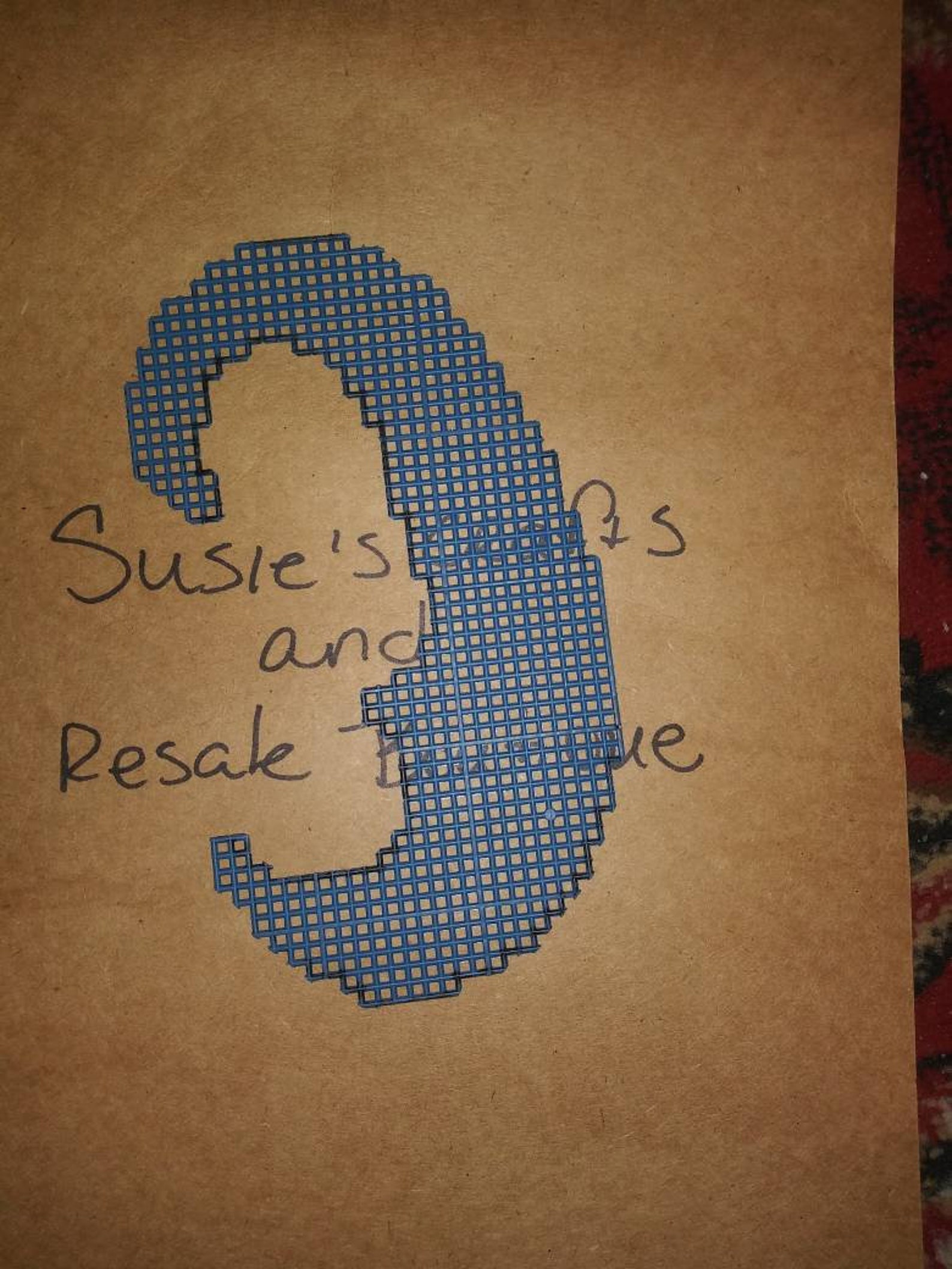 Pre Cut Plastic Canvas Large Moon - Etsy