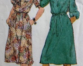 Vintage Simplicity 9167 Dress Pattern Size 34 Bust Princess Seams - Etsy