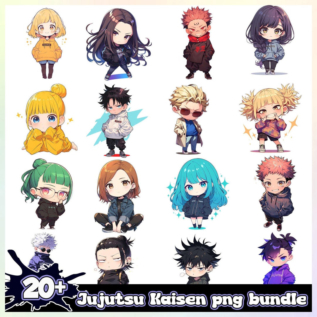 Jujutsu Kaisen Png Bundle, Anime Png, Manga Png, Digital Downloads - Etsy
