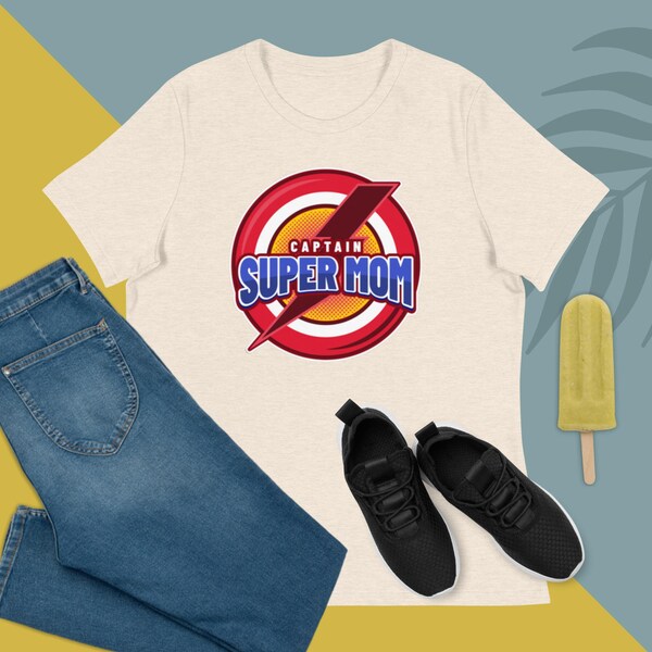 Super Mom T Shirt - Etsy