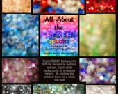 Items similar to All about the BOKEH COLORS collection of Digital ...