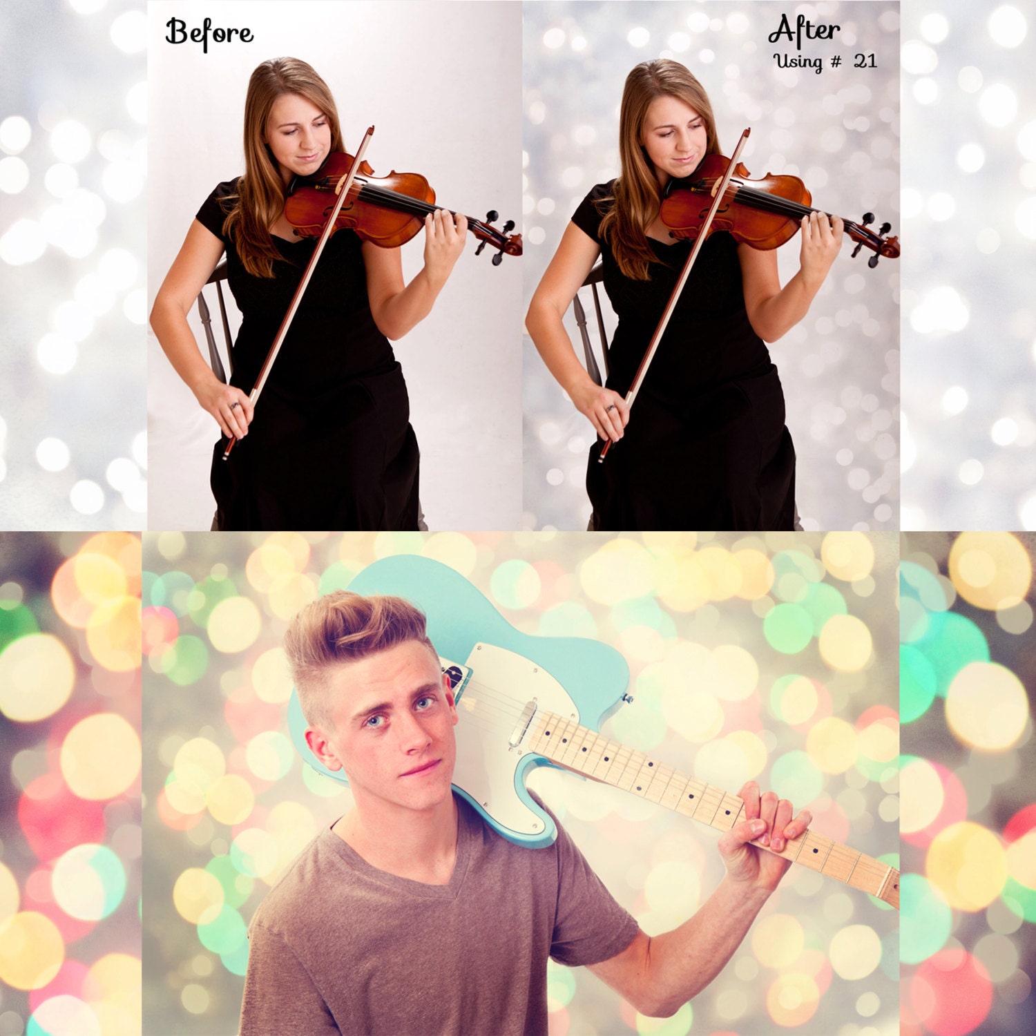 All About the BOKEH Collection of Digital Backdrop Backgrounds - Etsy