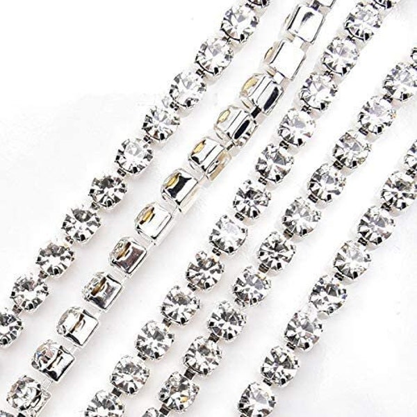 Swarovski Rhinestone Chain - Etsy