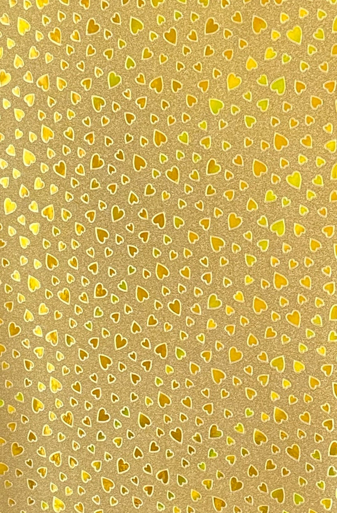 A4 Sheets Sparkly Self Adhesive Gold Glitter Paper Non Shed 80gsm With ...