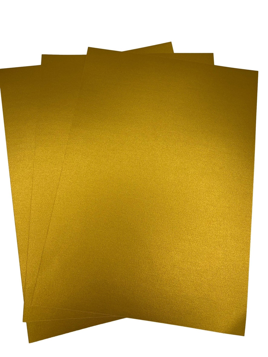 20 Sheets Antique Royal Gold Pearlescent A4 Paper Decorative 120gsm ...