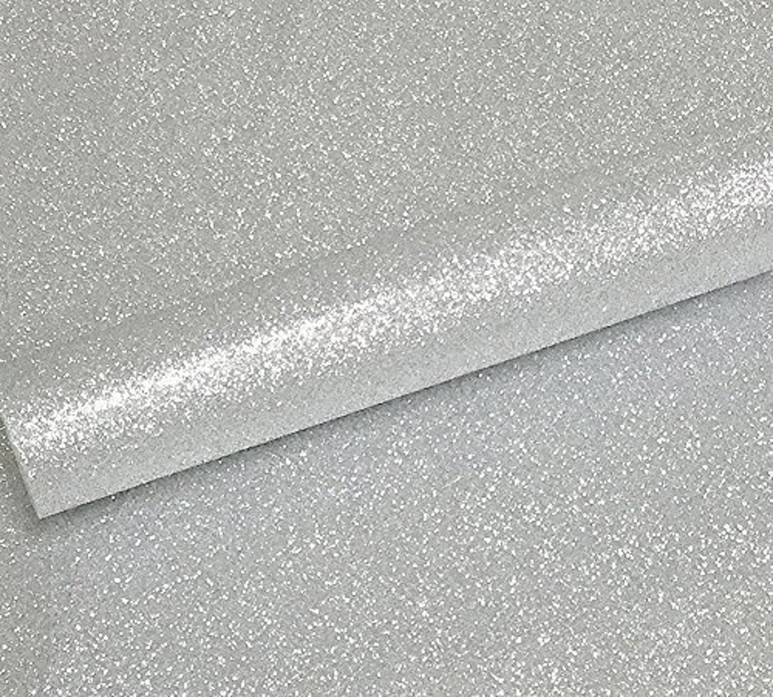 A4 Silver Glitter Paper Sparkly Soft Touch Non Shed Thick - Etsy UK