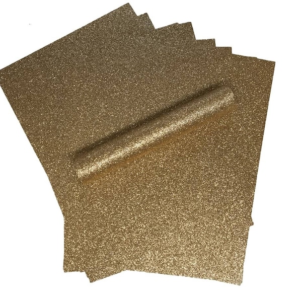 Gold Glitter Paper - Etsy
