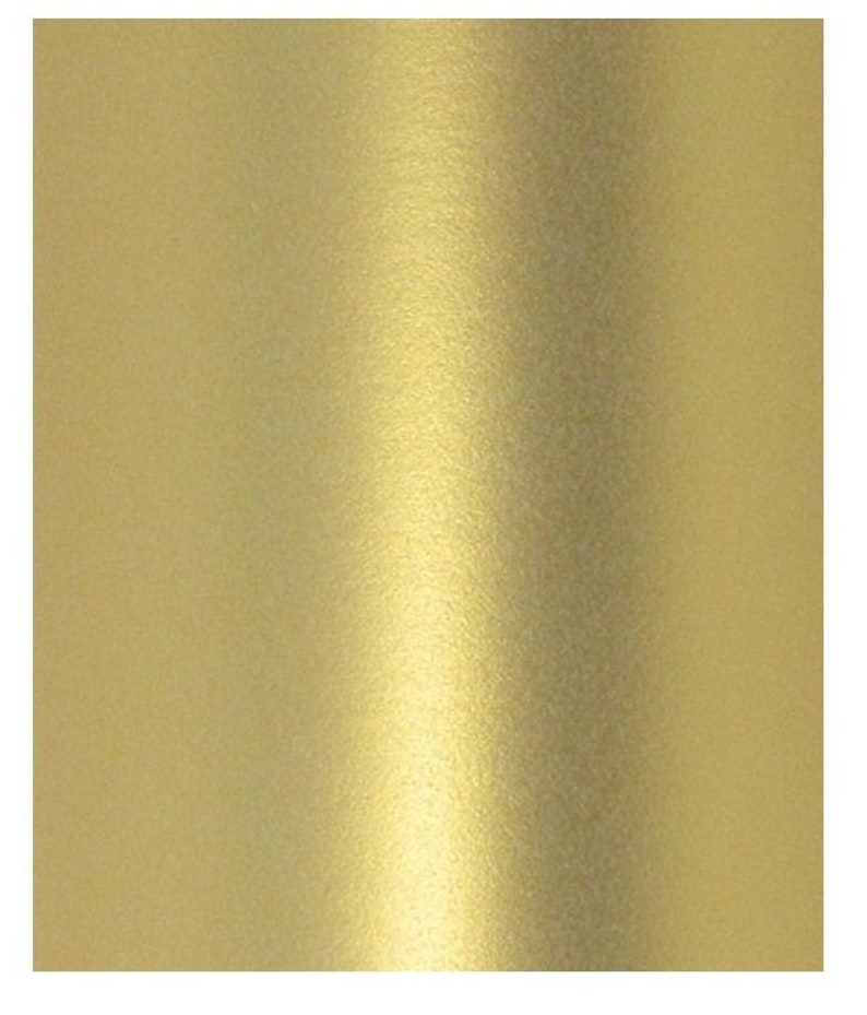 10 X A4 Card Real Gold Colour Pearlescent Shimmer 290gsm / 110lb Cover ...