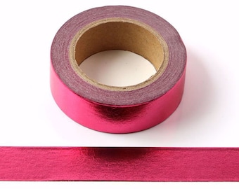 Hot Pink Washi Tape - Etsy