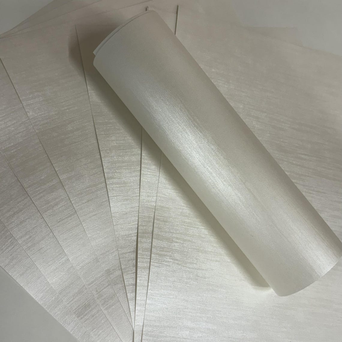 A4 Premium Imitlin Metallic Pearl White Silk Pearlescent Shimmer Paper ...