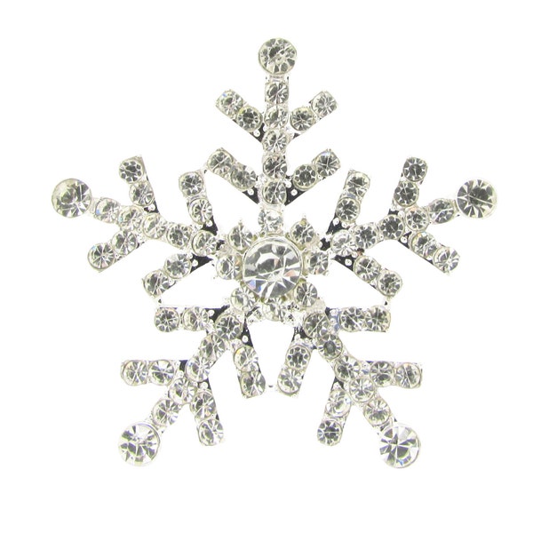 Snowflake Crystal Ornament - Etsy