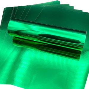 10 Sheets A4 Premium Reflective Mirror Effect Paper Single Sided 140gsm ...